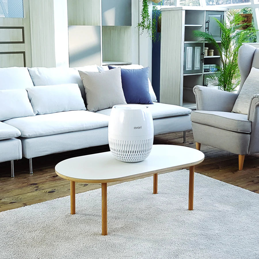 Avari EG Air Purifier with 4-Stage Embossed HEPA Filter, Carbon Deodor ...